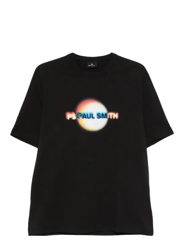 Paul Smith Classic Organic Cotton Mini Tee For - Black