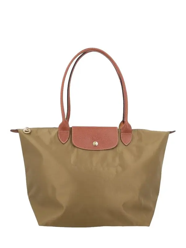 Longchamp Mini Shoulder Bag In Polyamide - Green