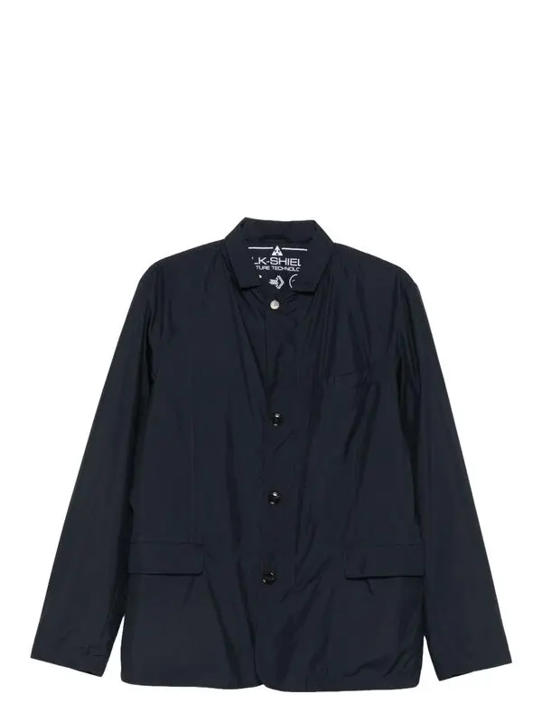 HESKIMO Lightweight Collared Jacket - Navy