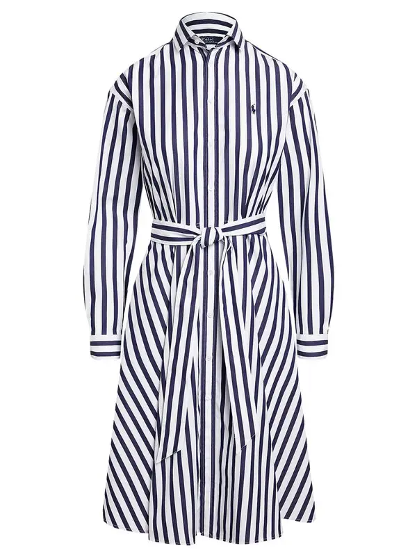 Ralph Lauren Cotton Mini Dress - Navy