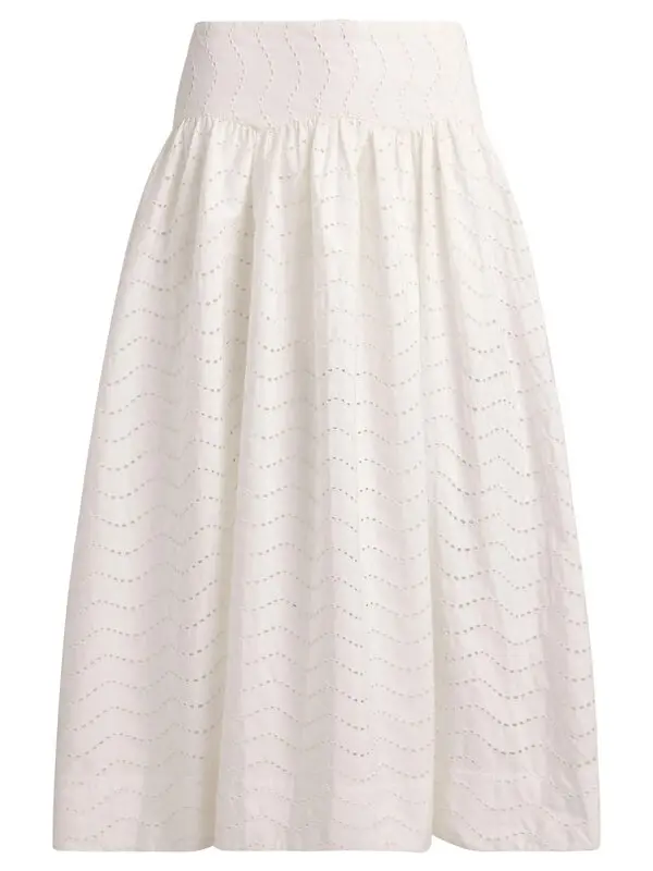 Ralph Lauren Cotton Mini Dress - White