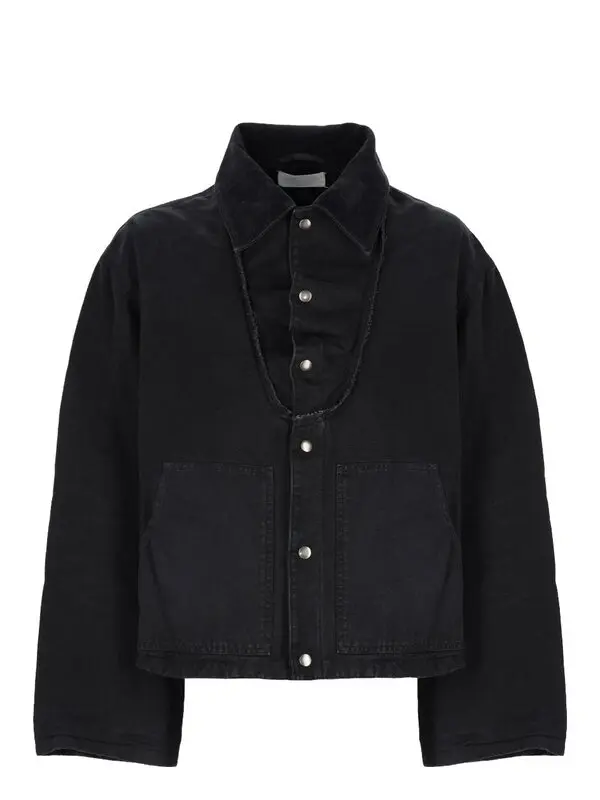 MAISON MARGIELA Cotton Shirt With Cotton Lining - Black
