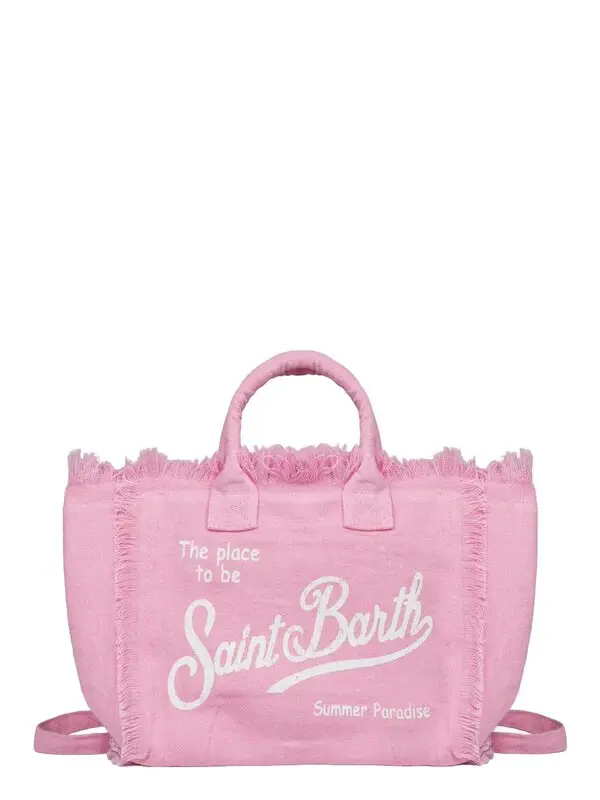 MC2 SAINT BARTH Linen Handbag - Pink