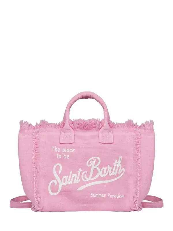 MC2 SAINT BARTH Linen Handbag - Pink