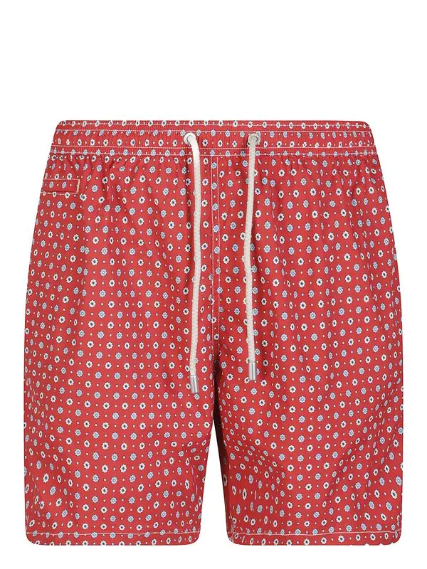 MC2 SAINT BARTH Mini Casual Summer Shirt For - Red