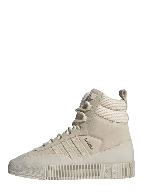 Adidas Samba High-top Sneakers - White