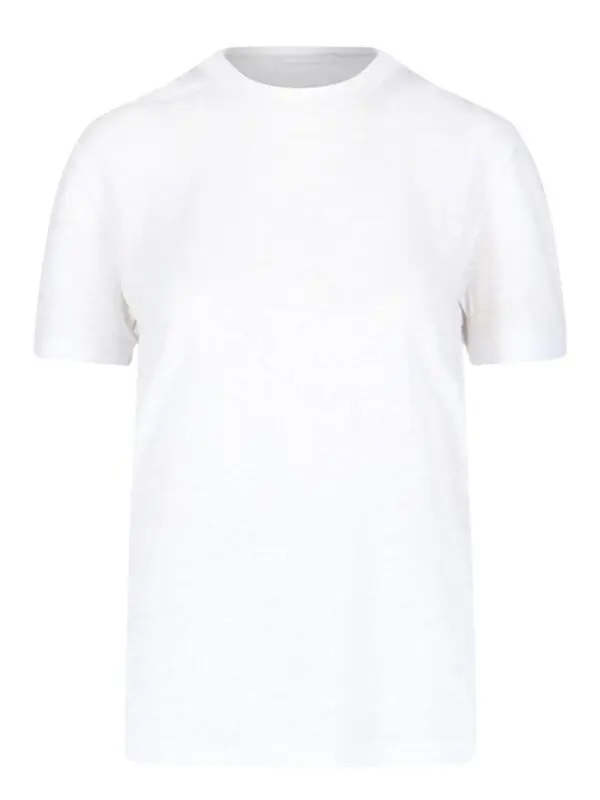 Loro Piana Gargano Linen T-shirt - White