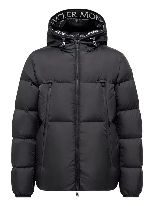 Moncler Montcla Hooded Short Down Jacket - Black