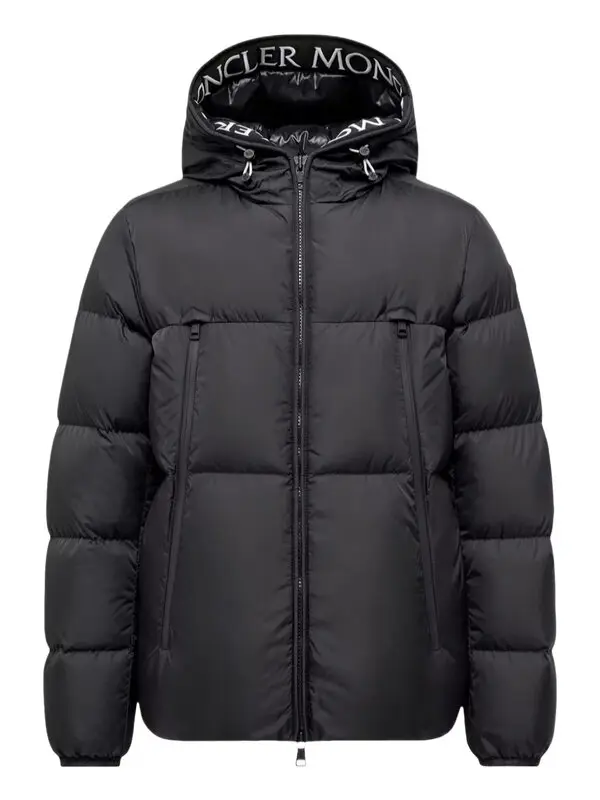 Moncler Montcla Down Jacket With Hood - Black