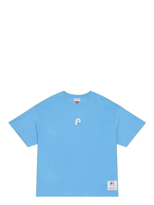 Mitchell & Ness Philadelphia Phillies Insignia Premium T-shirt - Light Blue
