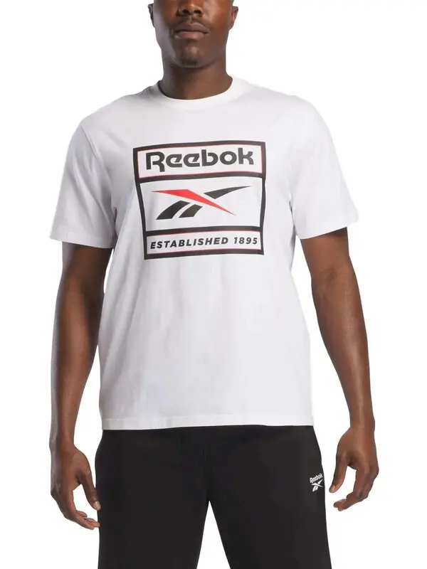 REEBOK Logo T-shirt - White