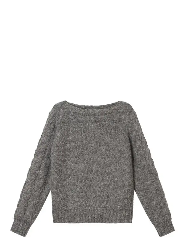 Isabel Marant Étoile Ponara Pullover Sweater - Gray