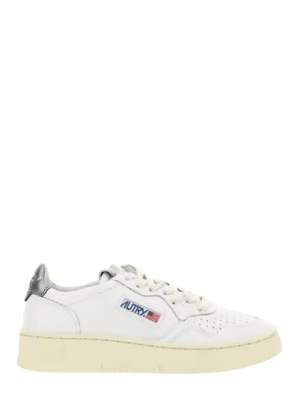 AUTRY Leather Sneakers - White