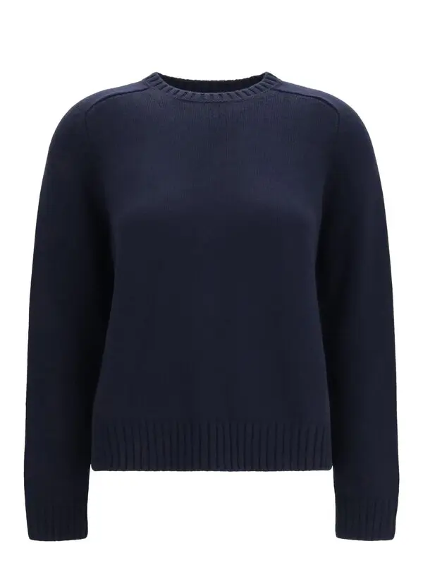Loro Piana Parksville Cashmere Crewneck Sweater - Blue