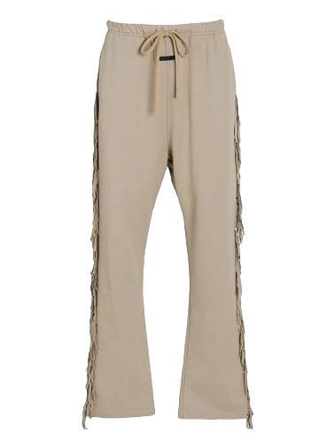 Fear Of God Pants Size Cotton, Leather - Light Grey