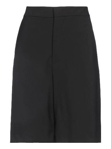 ROBERTO COLLINA Wool Elastane Shorts - Black