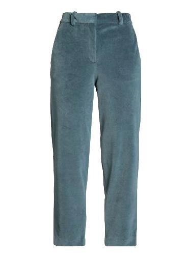 CIRCOLO 1901 Tapered Velvet Trousers - Blue