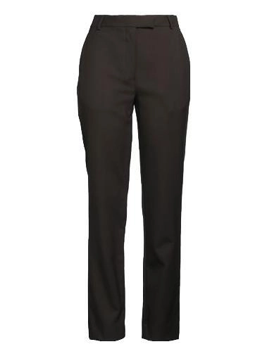 Officine Générale Virgin Wool Straight-leg Pants - Brown