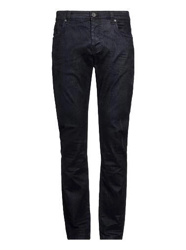 MESSAGERIE Cotton Viscose Elastane Tapered Leg Trousers - Blue