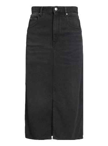 Isabel Marant Étoile Denim Pencil Skirt - Black