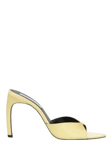 Victoria Beckham Textile Fibers Sandals - Yellow