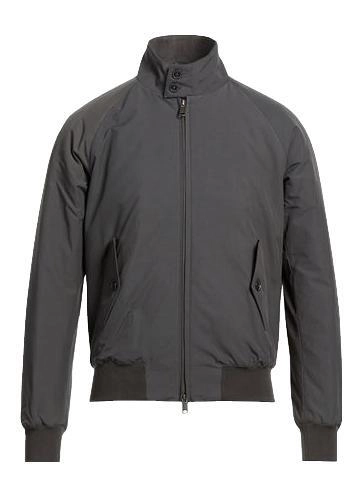 BARACUTA Cotton Polyester Harrington Jacket - Grey
