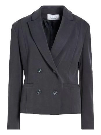 KAOS Dark Double-breasted Modal & Polyester Blazer - Navy