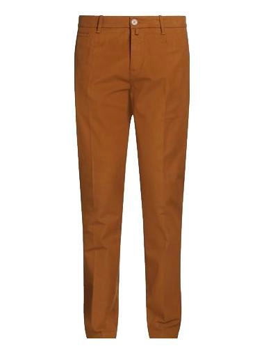 JACOB COHЁN Cotton Stretch Tailored Trousers - Camel