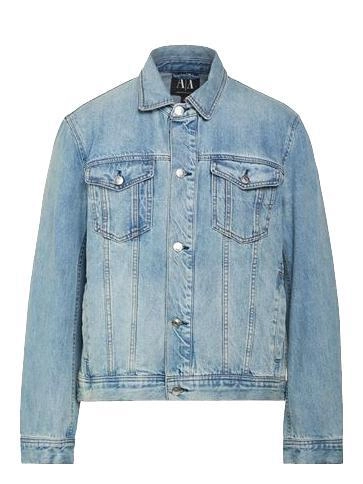 Armani Exchange Denim Trucker Jacket - Blue