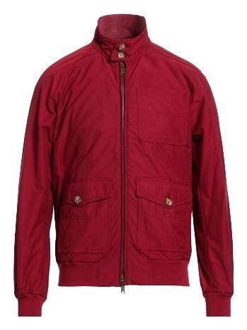 BARACUTA Quilted Cotton Polyester Jacket - Brick
