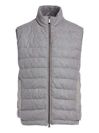 Paul & Shark Virgin Wool And Cashmere Vest - Grey