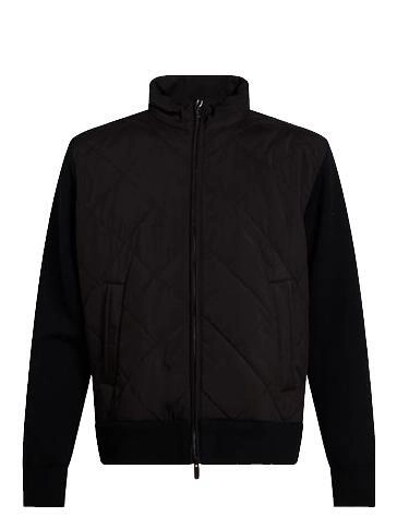 Paul & Shark Quilted Virgin Wool And Polyester Jacket - Black