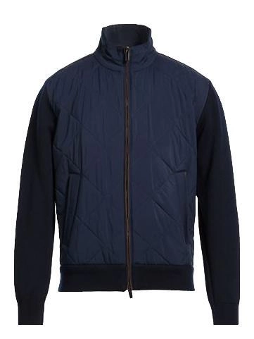 Paul & Shark Quilted Virgin Wool And Polyester Jacket - Navy