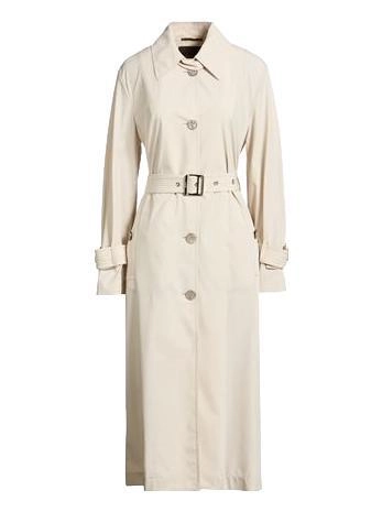 MOORER Belted Polyamide And Polyurethane Coat - Ivory