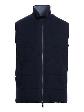 Paul & Shark Virgin Wool And Cashmere Vest - Navy
