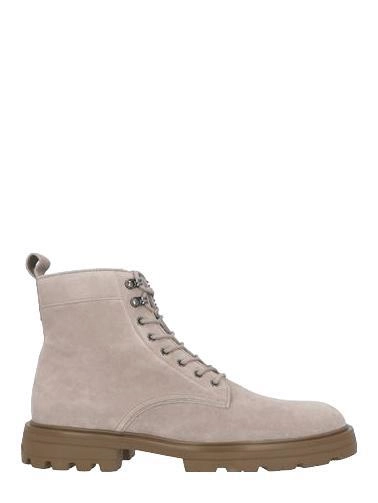 Hogan Suede Lace-up Ankle Boots - Grey
