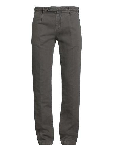 Massimo Alba Cotton And Hemp Chino Pants - Brown