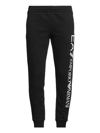 EA7 Pants Size Cotton, Polyester - Black