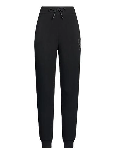 Armani Exchange Viscose Blend Track Pants - Black