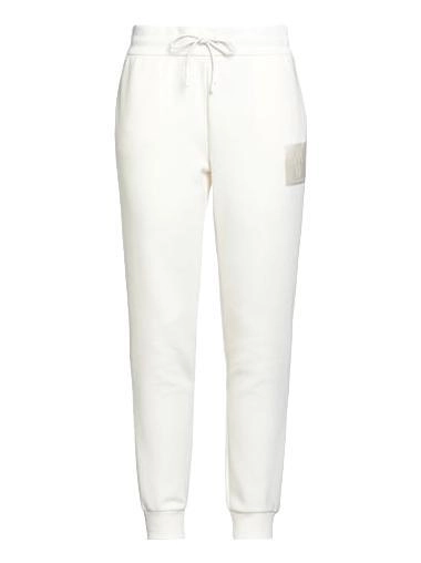 Armani Exchange Viscose Blend Track Pants - Cream