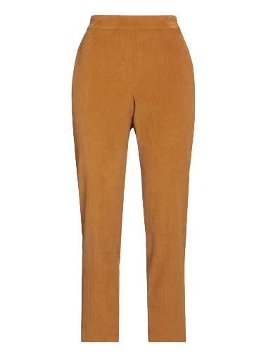 Momoni Cotton Blend Corduroy Tapered Pants - Camel