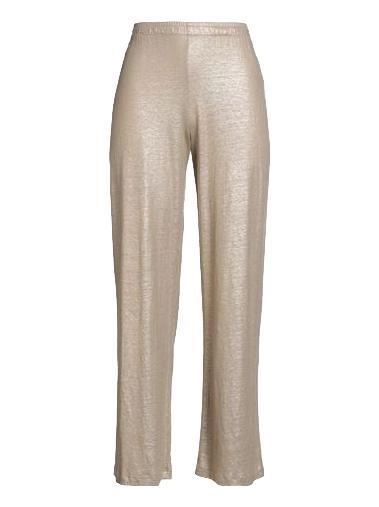 Majestic Filatures Linen Elastane Wide Leg Pants - Sand