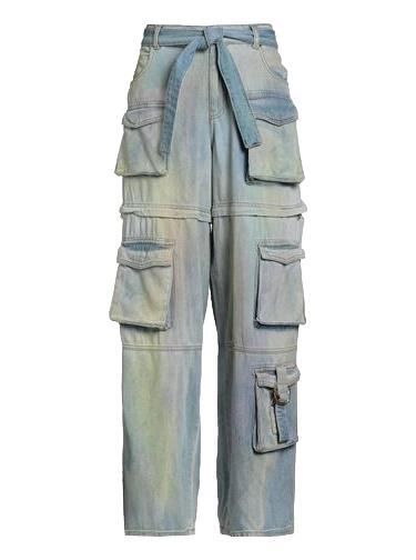 Pinko Denim Cargo Jeans - Blue