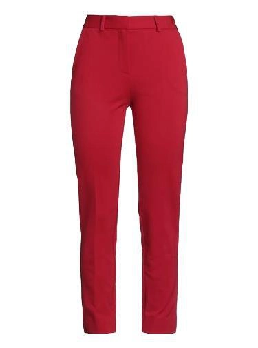 SIMONA CORSELLINI High-waisted Tapered Pants - Red