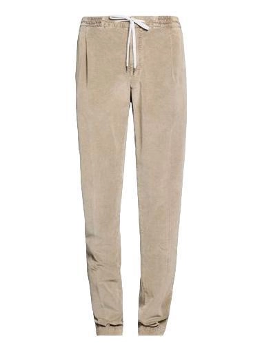 PT TORINO Taupe Cotton Lyocell Blend Pants - Grey