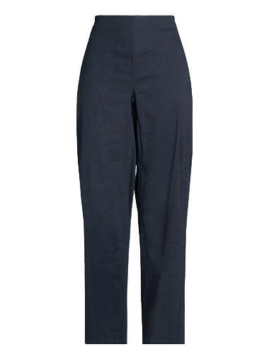 Rag & Bone Linen, Rayon, And Elastane Wide-leg Pants - Blue