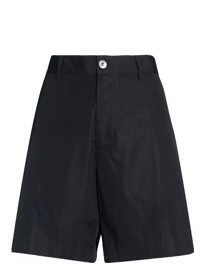 Dsquared2 Cotton Poplin High-waisted Shorts - Black