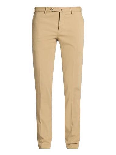 PT TORINO Moleskin Stretch Cotton Trousers - Camel