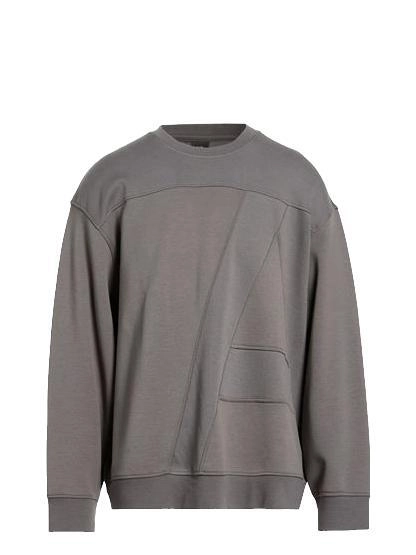 Armani Exchange Cotton Blend Crewneck Sweatshirt - Grey