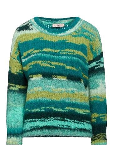 CARLA G. Emerald Wool Blend Sweater - Green